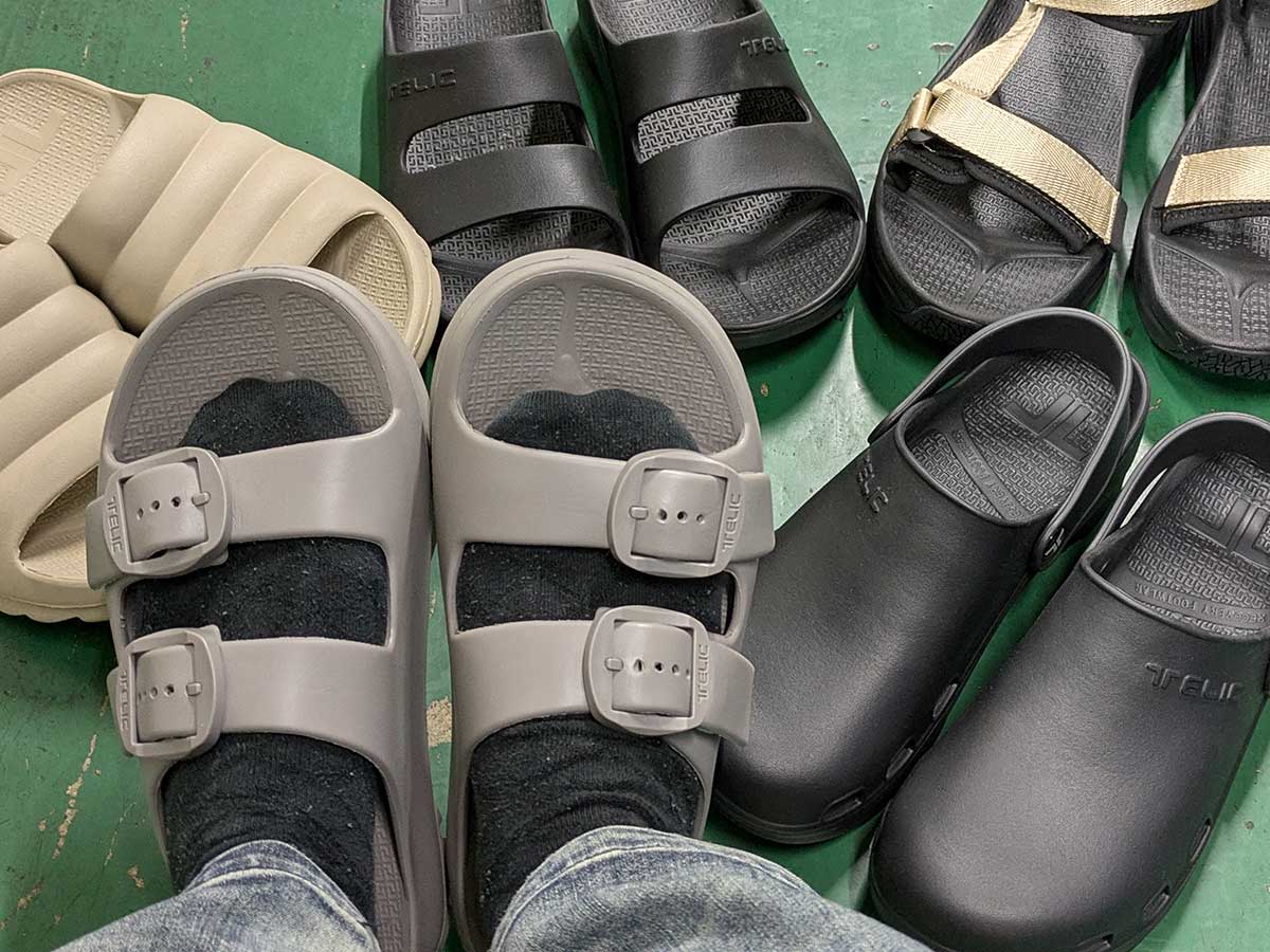 室内履きにおすすめの『テリック』のリカバリーサンダルは？ 5種履き比べ – UPDATE[アップデート] by grape